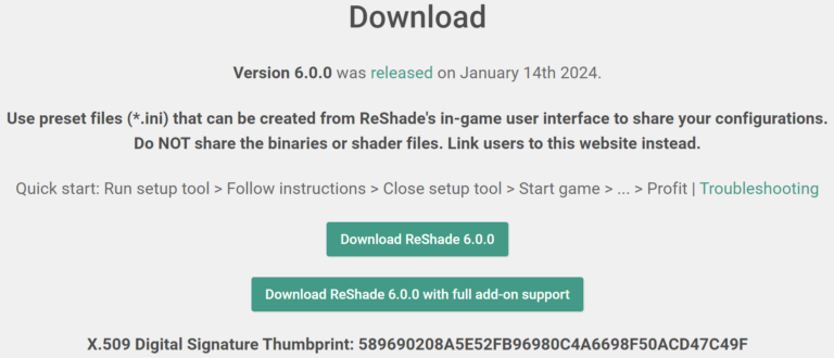 #ReShade 6.0.0 の導入手順 | SERI'TE